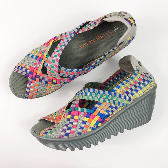bernie mev. | Shoes | Bernie Mev Calypso Woven Platform Sandals | Poshmark